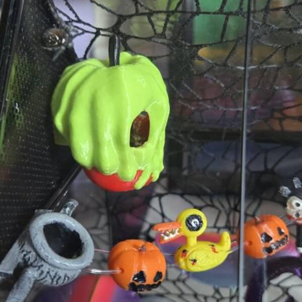 3D Printed Magnetic Spiral Bridge/vine Flexible Stretchy Jumping Spider ...