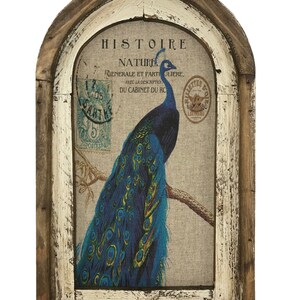 Cow Wall Art 14 X 22 Arch Window Frame Linen | Etsy