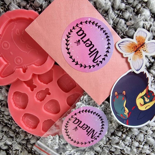 Mold Mario - Mold for Resin - Silicone Mold - Mold for Earrings - Craft ...