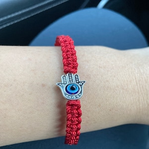 Hamsa Hand Red String Bracelet, for Happiness, Luck, Health, and Good ...
