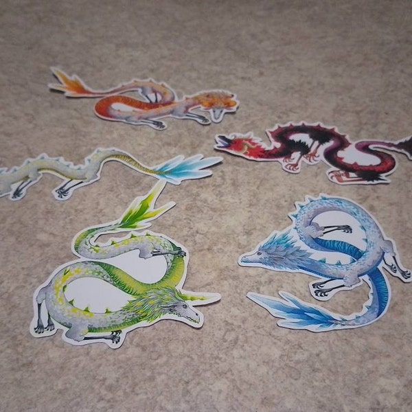 Zelda Dragons Stickers Pack Stationery - Etsy