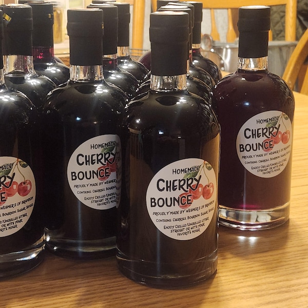 Custom Elderberry Syrup Labels, Printed Elderberry Syrup Stickers ...