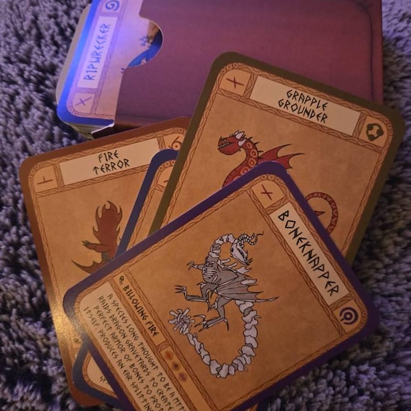 HTTYD Deck of Dragons II - Beyond Berk (expansion Deck) - Etsy