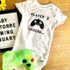 Player 3 Loading Gamer Pregnancy Announcement ONESIE® Pregnancy Reveal ...