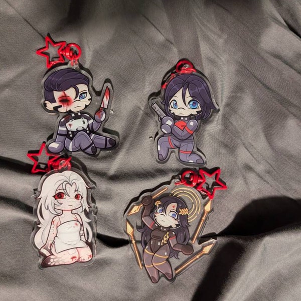 Outlast Trials Stickers Mother Gooseberry, Officer Leland Coyle, Franco ...