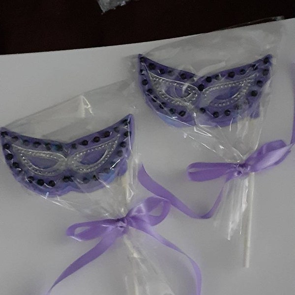 Beaded Mask Lollipops - Etsy