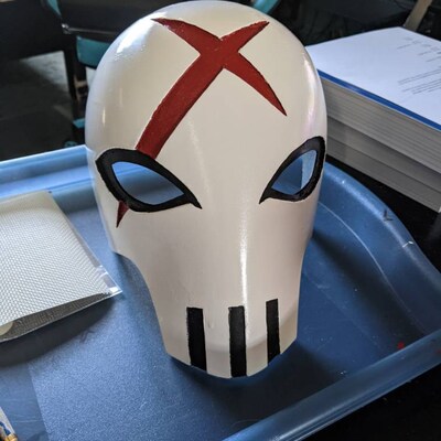 Teen Titans Red X Cosplay Mask 3D Printed - Etsy