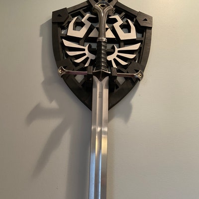 MJÖLNIR DRAGON Wooden Wall Mount for Hand and a Half Sword, LARP ...