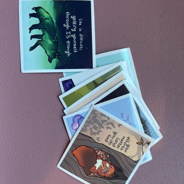 Literary & Book Stamps Sticker Gift Set for Kids, Teens, Teachers ...