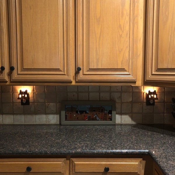 Southwestern Decor, Santa Fe Style Church Night Light, Made in the USA ...