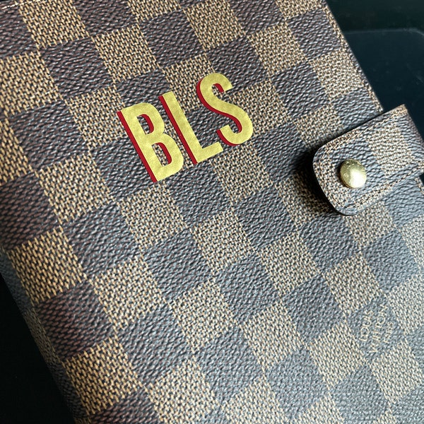 Double-layer Vinyl Monogram Decal Shadow Block Monogram Decal Monogram ...