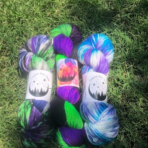 Island Sunset MADE TO ORDER Hand Dyed Yarn, Indie Dyed Yarn, Sock Yarn ...