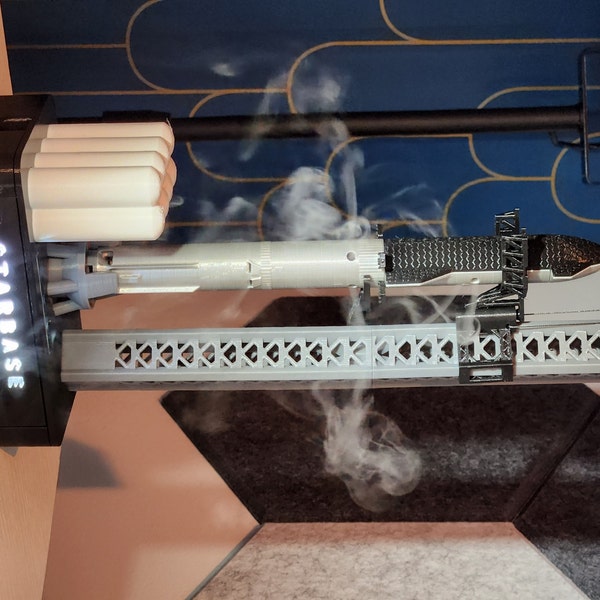 3D Printed Venting SLS Rocket - A Desktop Model of Nasa's Space Launch ...