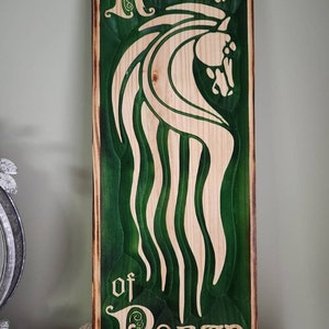 Welcome to the Shire Engraved Sign - Etsy