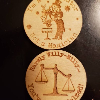 100 Custom Round Tuit Tokens Your Company or Church Name and - Etsy