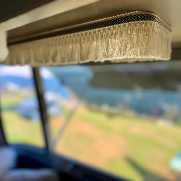 Camper Light Fixture Cover | Handmade Camping Decor for RV | RV Light ...