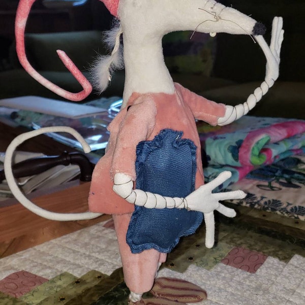 JM961E - Ratty With Hottie , PDF Cloth Animal/rat Doll Making Sewing ...