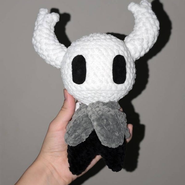 Hollow Knight Crochet Pattern, the Knight, Amigurumi Pattern, Hollow ...