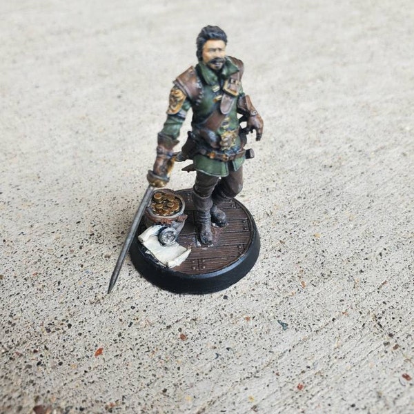Ferdinand Aguja, Swashbuckler Rogue | Tabletop Gaming Mini or Display ...