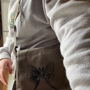 Luna Moth Backpack Canvas Laptop Bag - Etsy