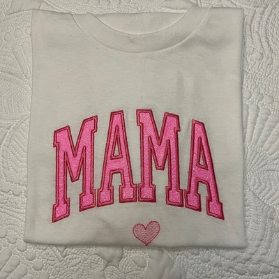 DADA Satin Stitch Arched Applique Embroidery Design Father's Day Gift ...