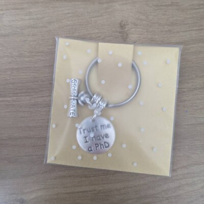 Civil Engineer Keyring Graduation Gift Engineering Keychain off to ...