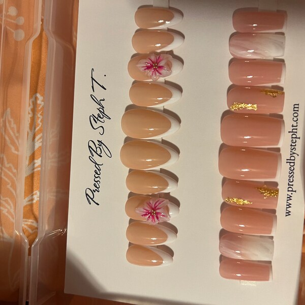 Charmed Beauty Luxury Nails Natural Nails Outline Nails Marble Nails ...