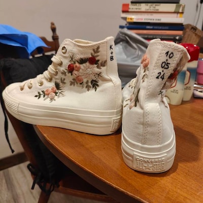 Embroidered Converse/ Converse Custom Constellation Embroidery ...