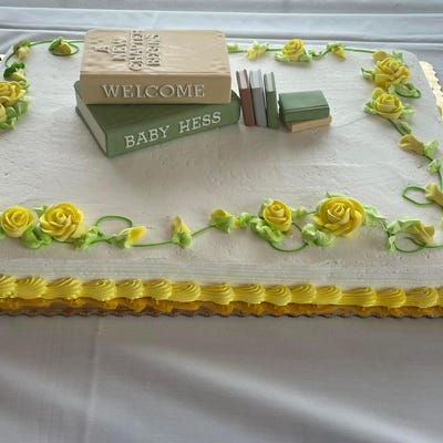 Banner, Ribbon, Fondant Cake Decoration Toppers, Banner Cake Topper ...