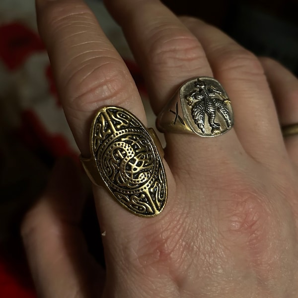 Anglo-saxon Ring From the Thames - Etsy