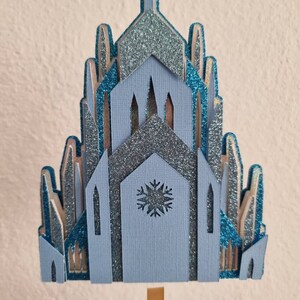 Frozen Castle SVG File for Cake Topper or Party Decorations Arendelle ...