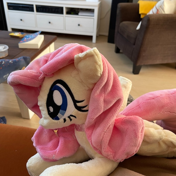Pony Mare Laying Reclining Plushie Sewing Pattern 05 Minky Stuffed ...