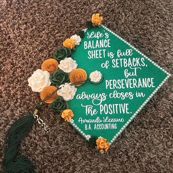 Graduation Cap Topper Accounting LIFO - Etsy