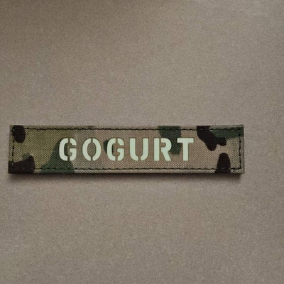 3x5in Custom Callsign Patch IR Patch Infrared Reflective Patches ...