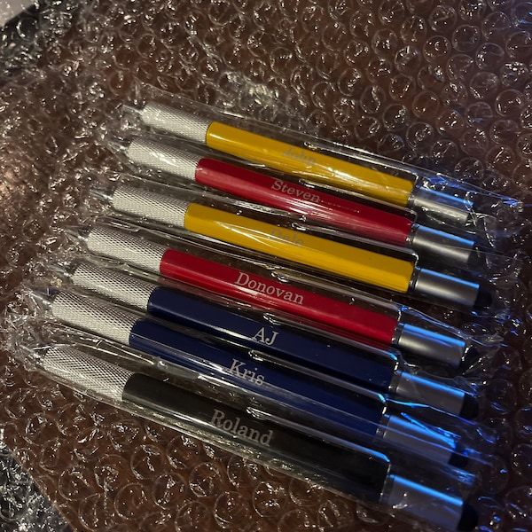 Personalized Multi-tool Pen, Stylus, Screwdriver, Ruler, Level ...