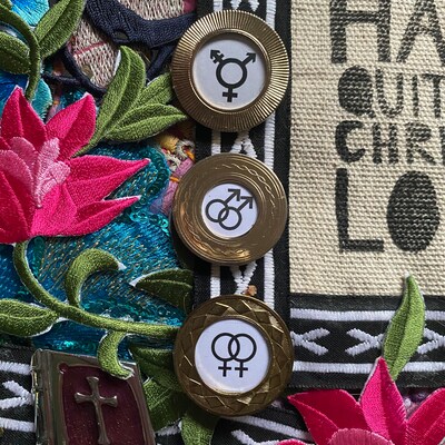 1 'trans Rights Are Human Rights' Button Badge - Etsy