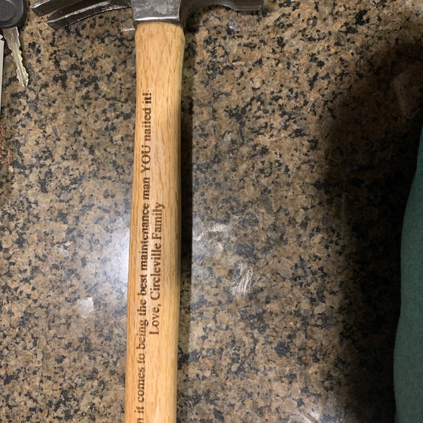 Personalized Hammer, Engraved Hammer, Custom Hammer - Gifts for Men ...