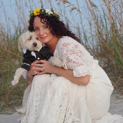 Bohemian Hippie Vow Renewal Dress, Vintage Inspired Lace Maxi Dress ...