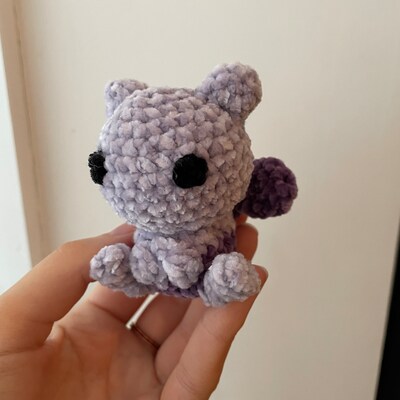 Crochet Mewtwo Pattern PDF - Etsy