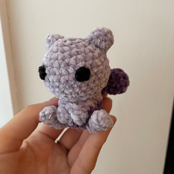 Crochet Mewtwo Pattern - PDF - Etsy