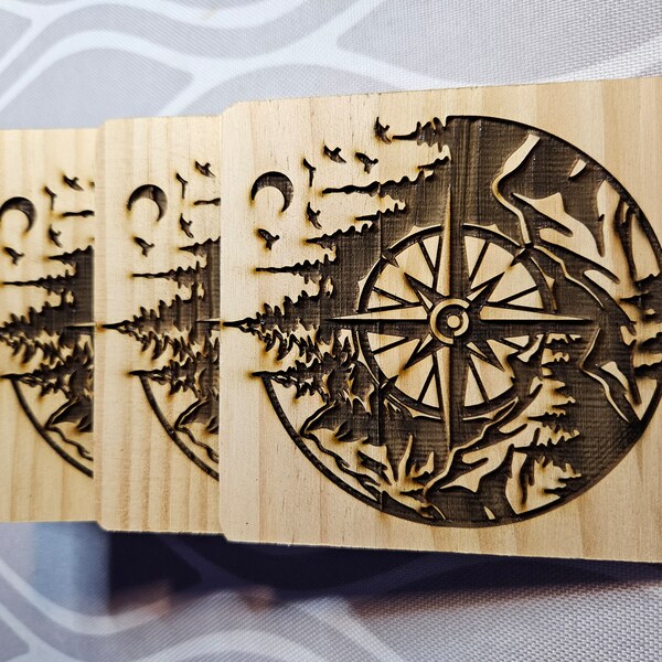 Mountain Compass SVG | Map SVG | Lost Hike Hiking Nature Traveler Wild ...