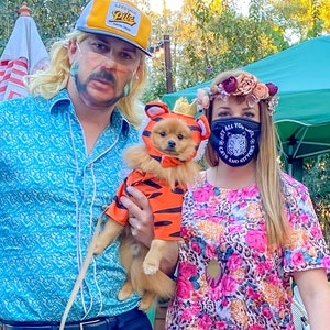 Joe Exotic Face Mask Tiger King Halloween Costume Washable Adjustable ...