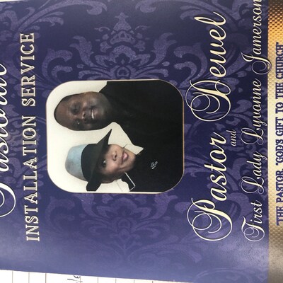 Pastor Appreciation Service Program Template Editable in - Etsy