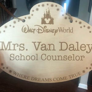 Custom Mickey Large Name Tag Mickey Name Tag Mickey Home - Etsy