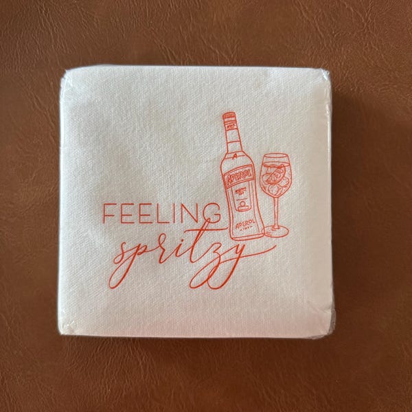 Feeling Spritzy Cocktail Linen-like Napkins - 20 per Pack - Etsy
