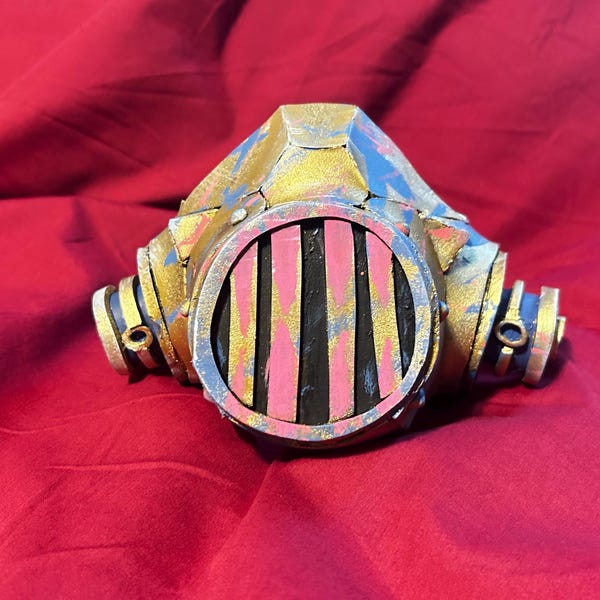 Tutorial & Pattern - Enforcer Mask From Arcane Vi Jinx Inspired League ...