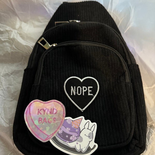 Kynd Bags Limited Edition Cross Body Sling Corduroy Bag Fanny Pack ...