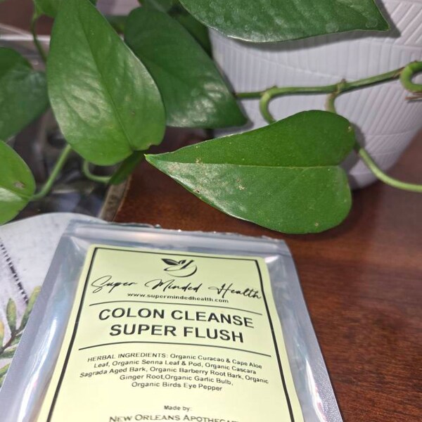 Intestinal Formula #1 (colon Cleanse Super Flush) All Organic Zero ...