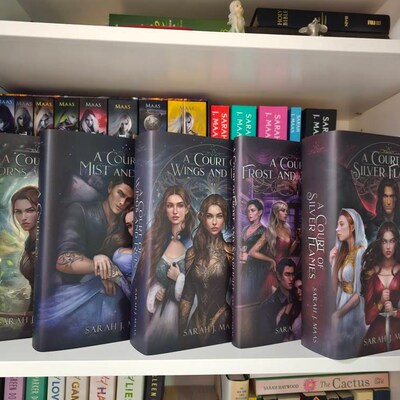 A Court of Thorns and Roses Complete Jackets Set Sarah J Maas, acotar ...