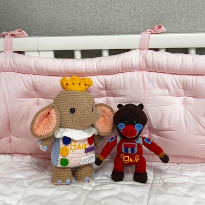 Moon Baboon Stuffed Toy It Takes Two Crochet Moon Baboon - Etsy